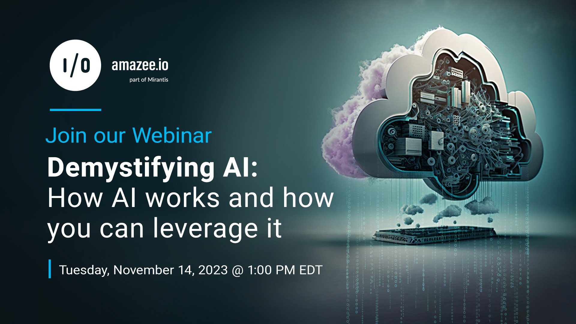 amazee.io Webinar – Demystifying AI: How AI works and how you can leverage it | TheDropTimes
