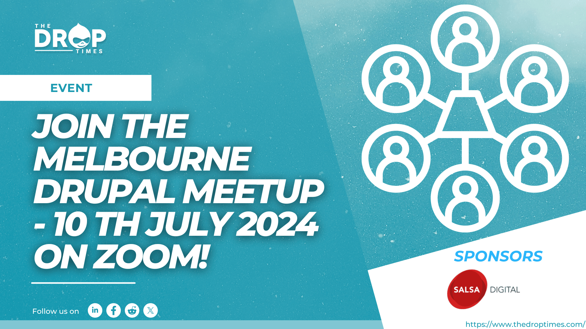 Join for the Melbourne Drupal Meetup - July 2024 on Zoom