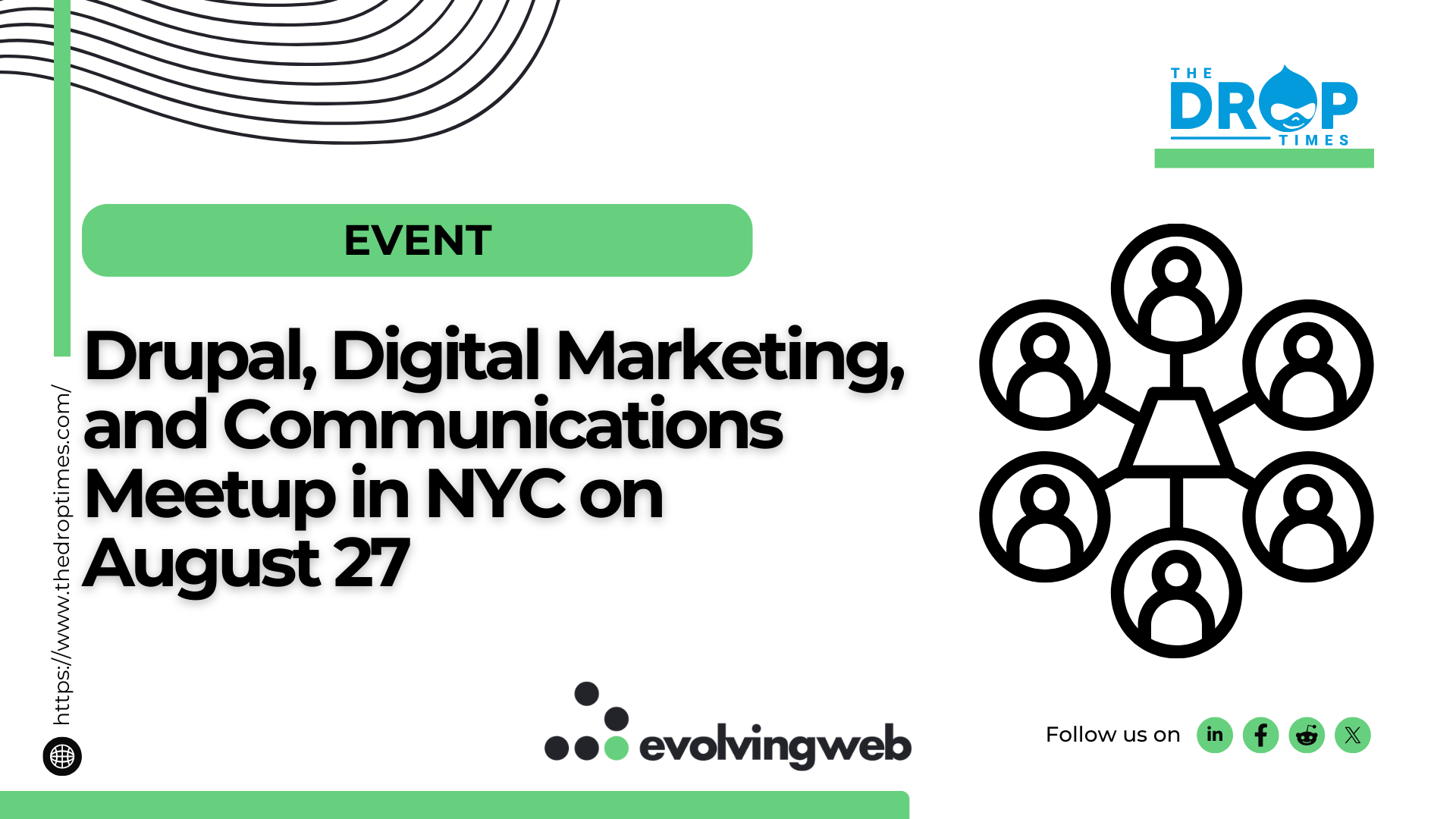 Drupal, Digital Marketing, and Communications Meetup in NYC on August 27