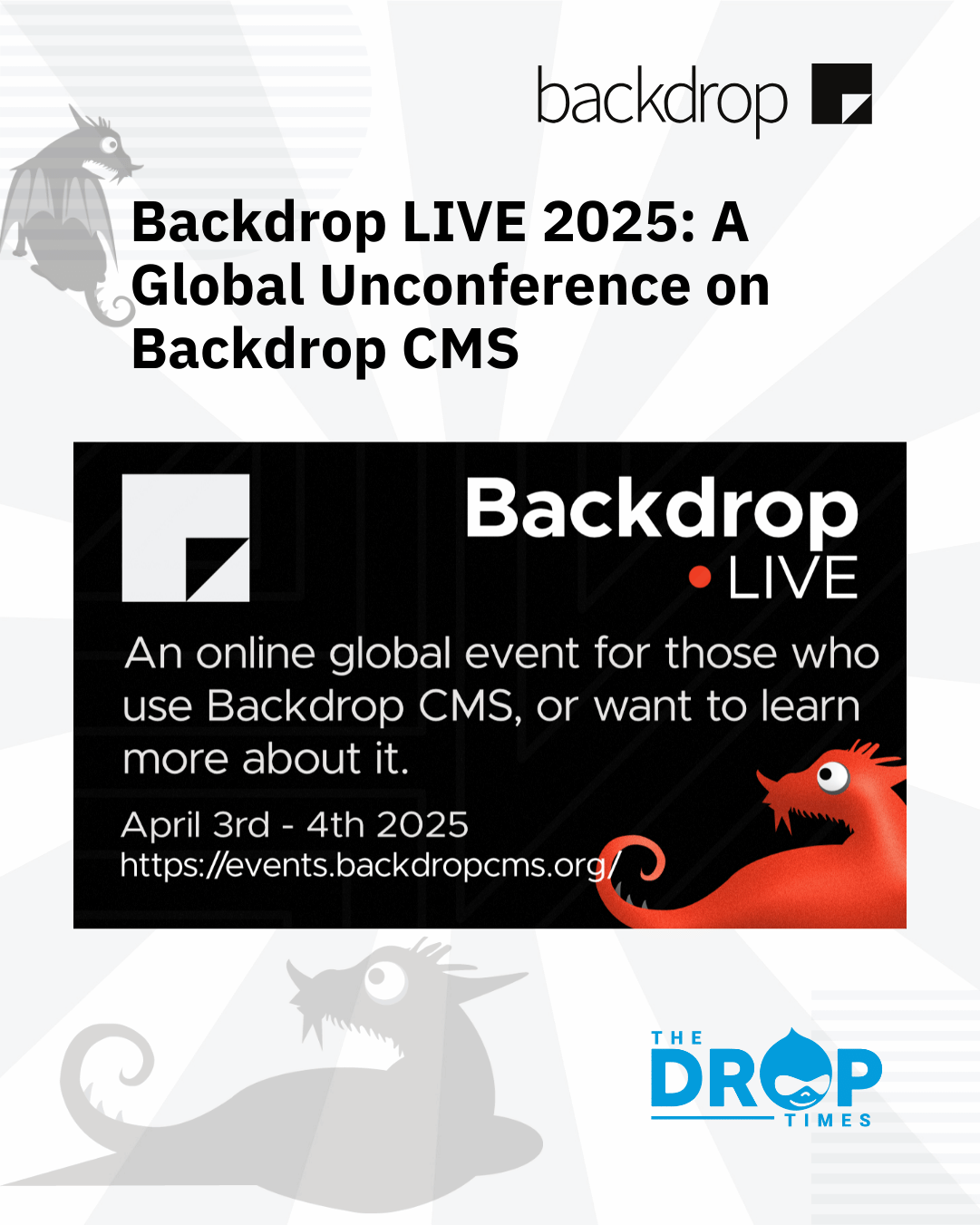 Backdrop LIVE 2025: A Global Unconference on Backdrop CMS
