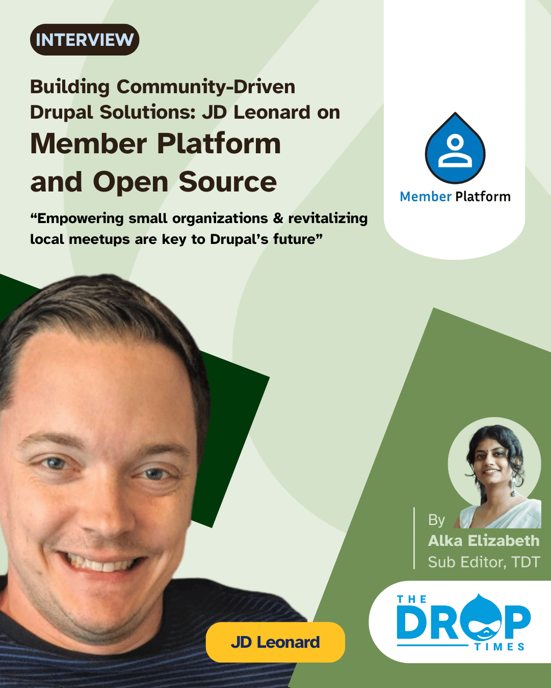 Building Community-Driven Drupal Solutions: JD Leonard on Member Platform and Open Source