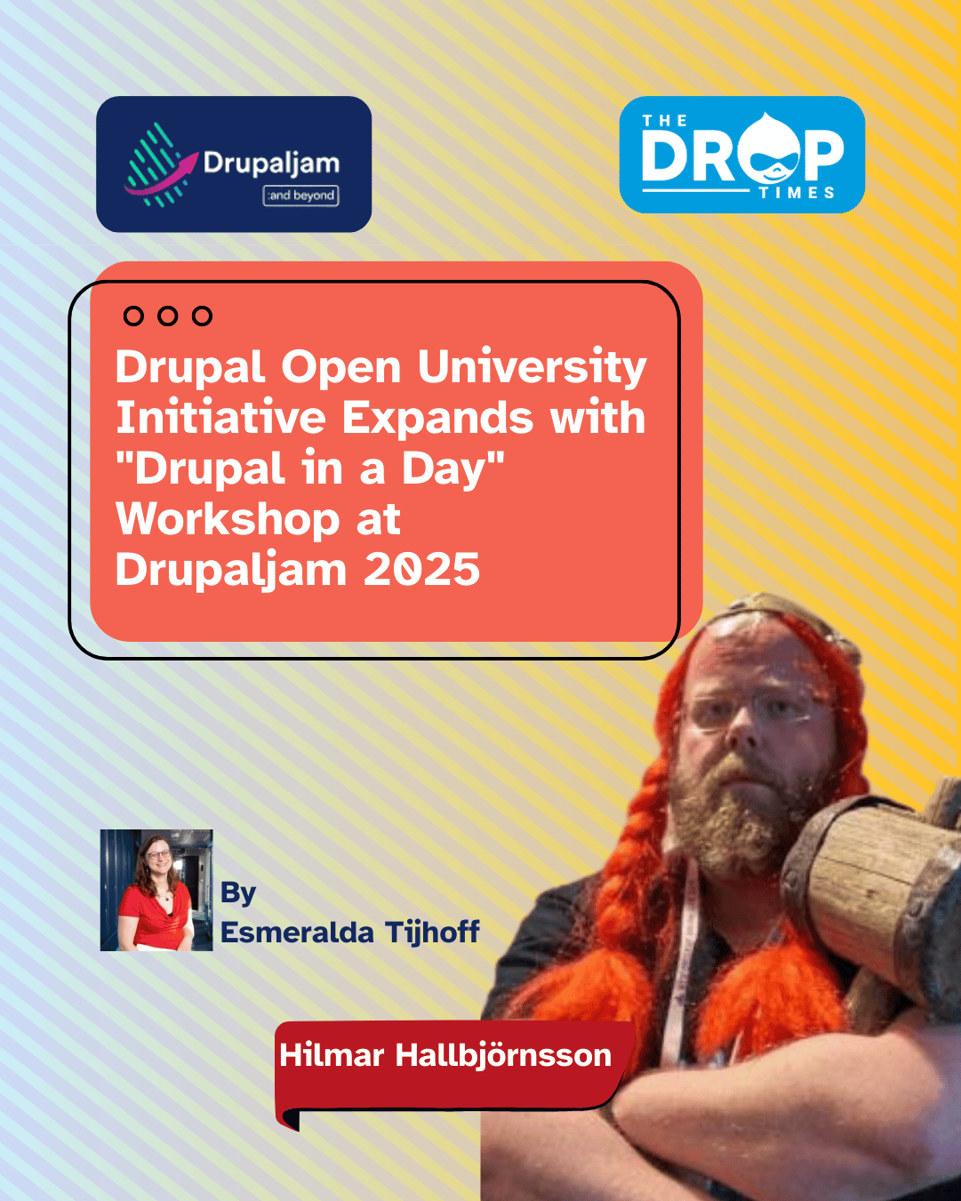 Drupal Open University Initiative Expands with "Drupal in a Day" Workshop at Drupaljam 2025