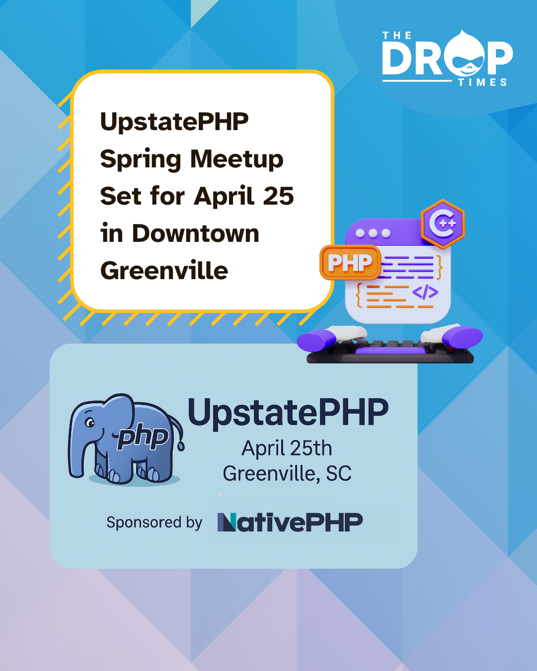 UpstatePHP Spring Meetup Set for April 25 in Downtown Greenville