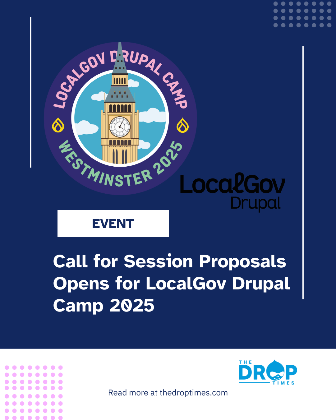 Call for Session Proposals Opens for LocalGov Drupal Camp 2025