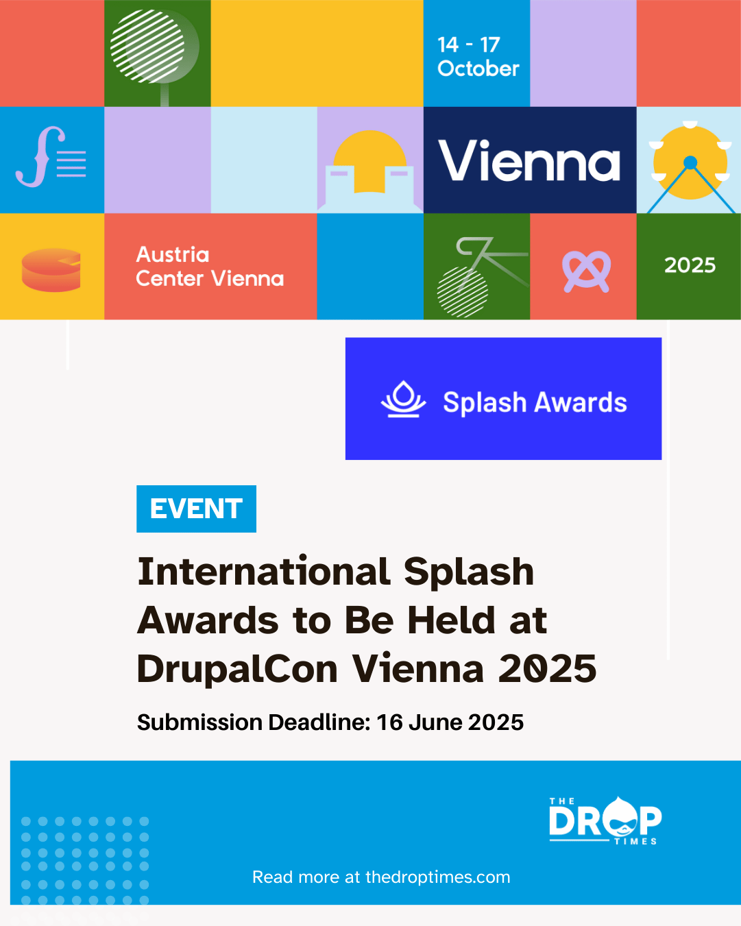 International Splash Awards to Be Held at DrupalCon Vienna 2025