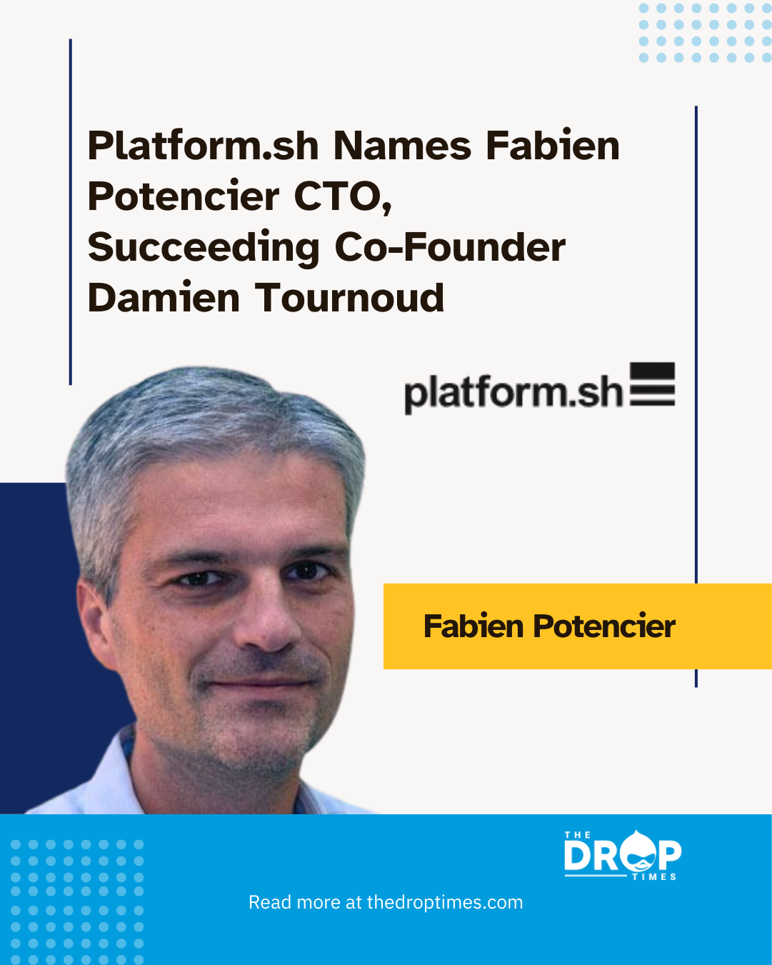 Fabien Potencier Named CTO of Platform.sh, Succeeding Co-Founder Damien Tournoud