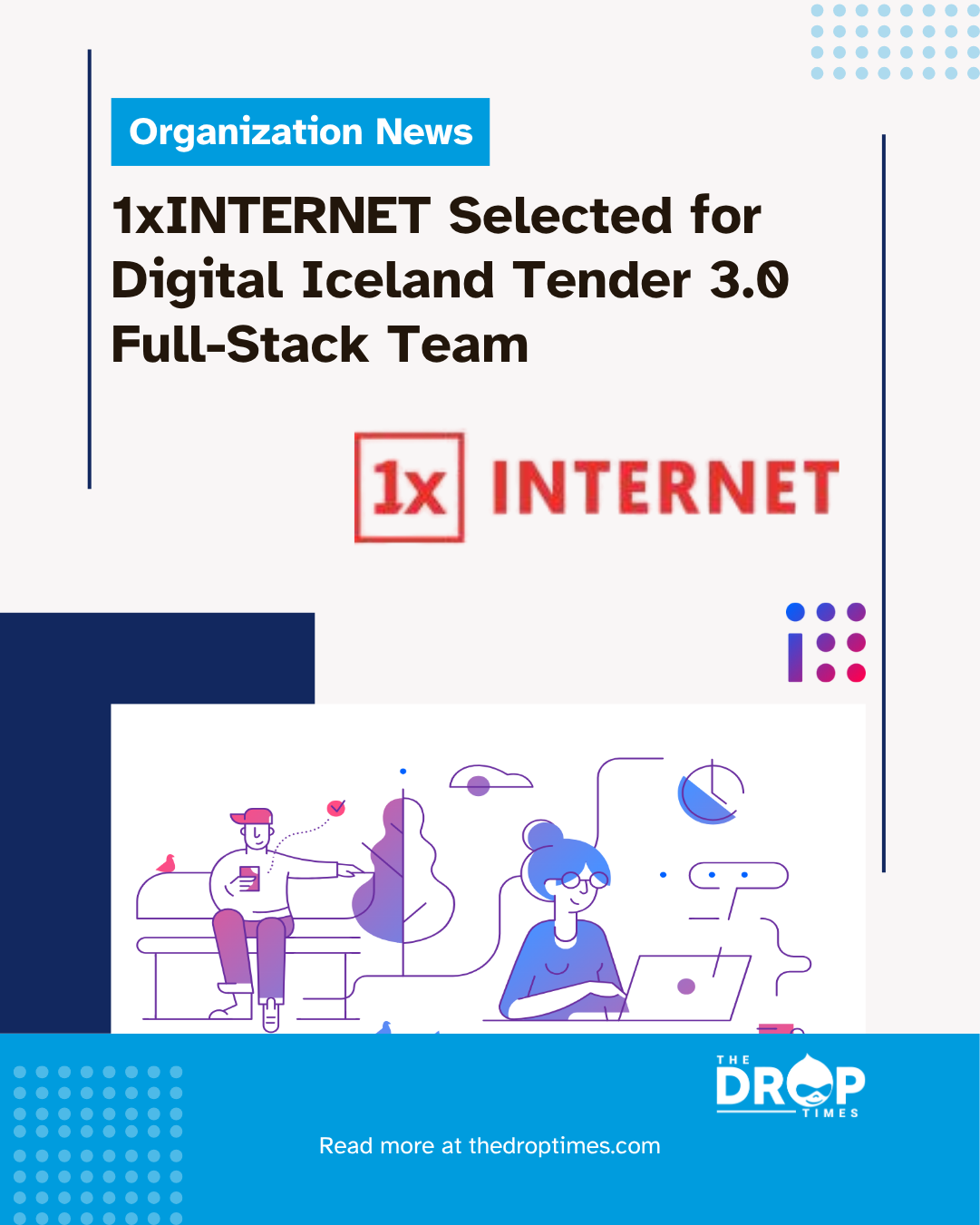 1xINTERNET Selected for Digital Iceland Tender 3.0 Full-Stack Team