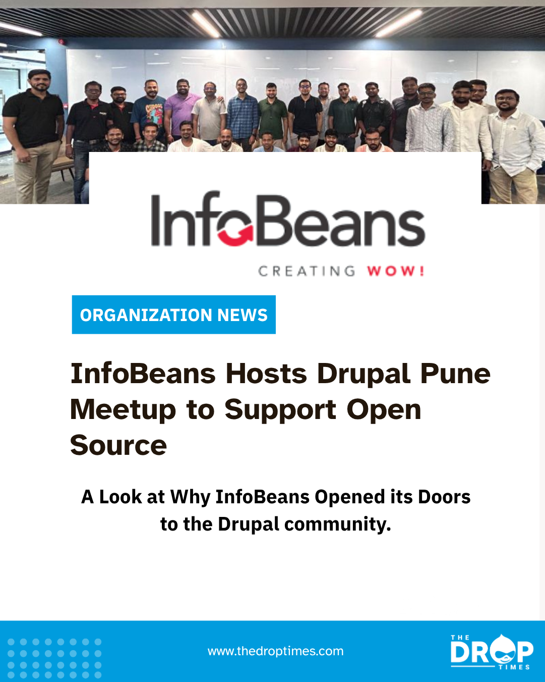 InfoBeans Hosts Drupal Pune Meetup to Support Open Source