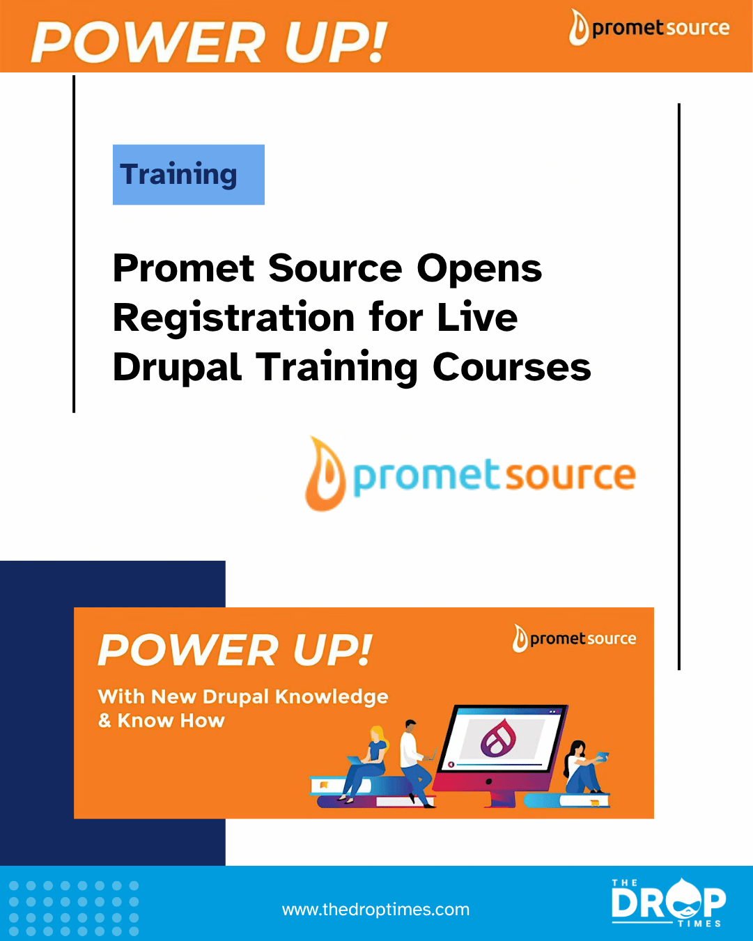 Promet Source Opens Registration for Live Drupal Training Courses