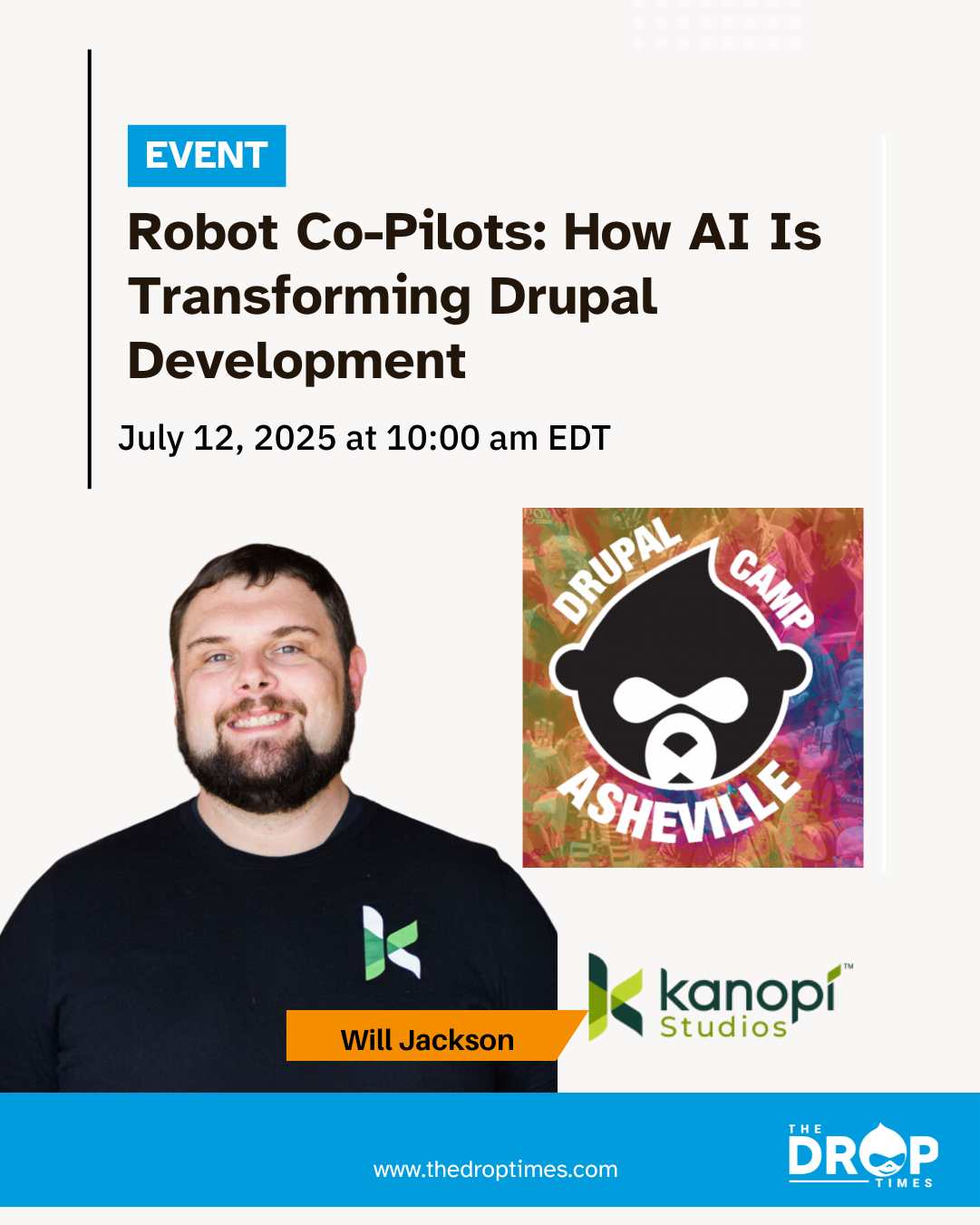 Robot Co-Pilots: How AI Is Transforming Drupal Development