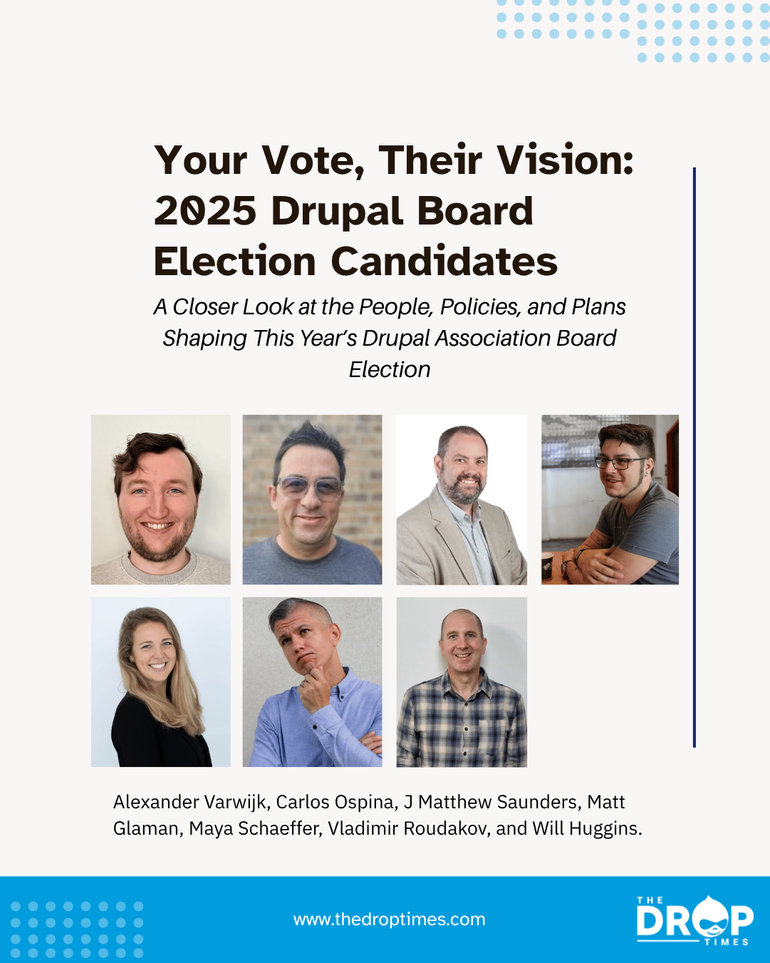 Your Vote, Their Vision: 2025 Drupal Board Election Candidates