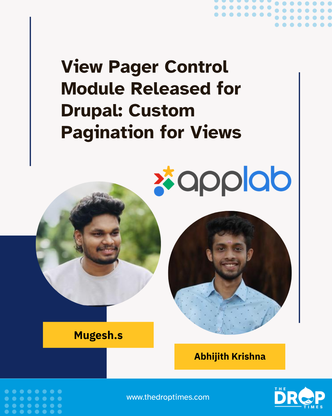 View Pager Control Module Released for Drupal: Custom Pagination for Views
