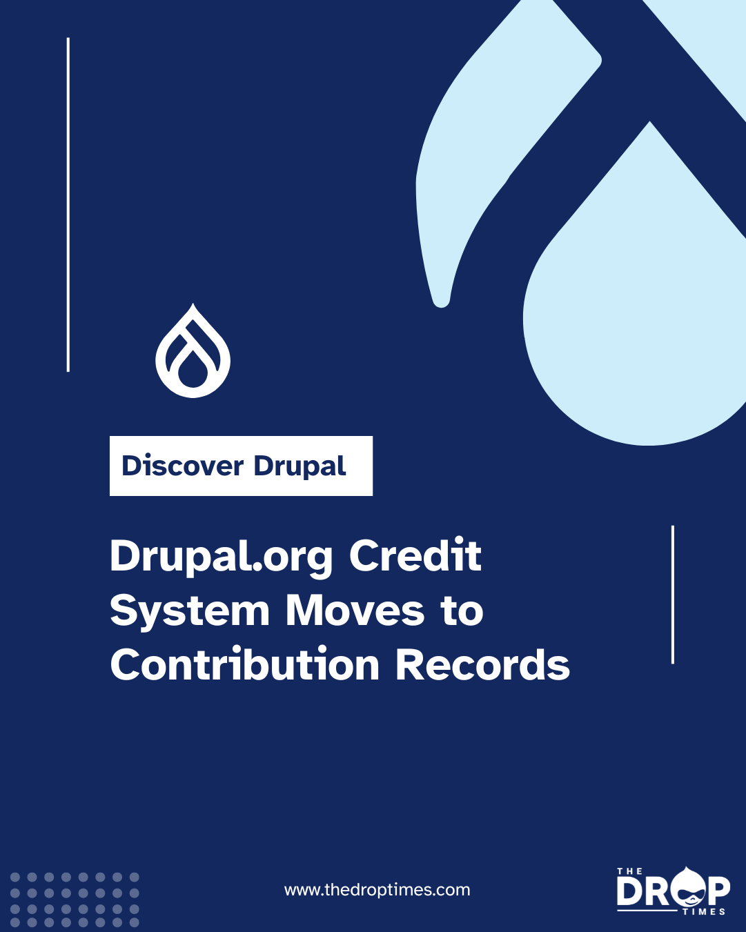 Drupal.org Credit System Moves to Contribution Records