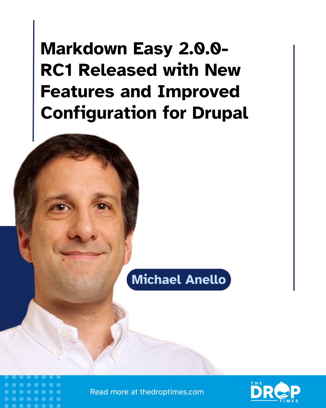 Markdown Easy 2.0.0-RC1 Released with New Features and Improved Configuration for Drupal