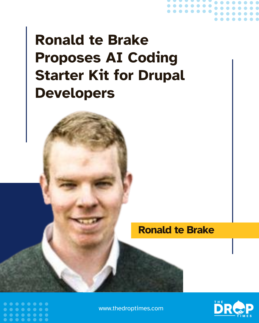 Ronald te Brake Proposes AI Coding Starter Kit for Drupal Developers