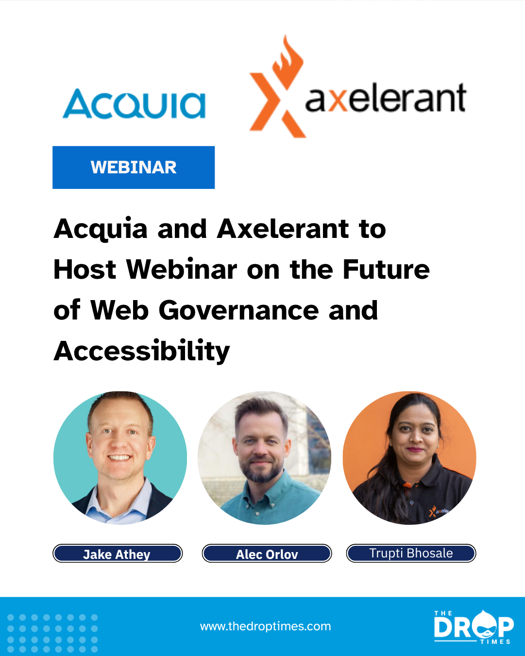 Acquia and Axelerant to Host Webinar on the Future of Web Governance and Accessibility