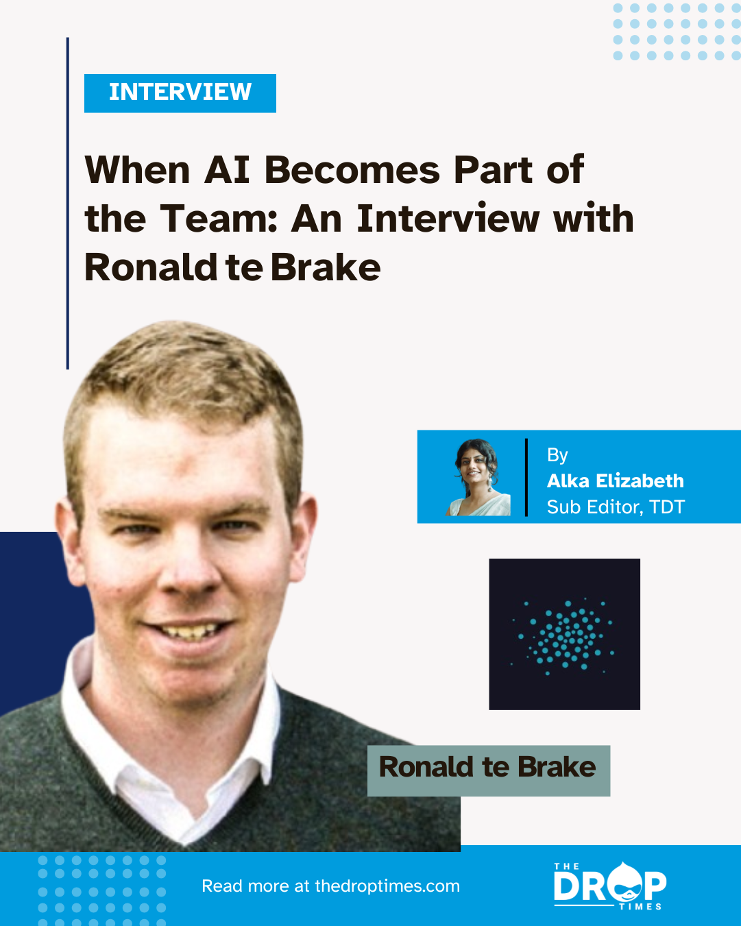 When AI Becomes Part of the Team: An Interview with Ronald te Brake
