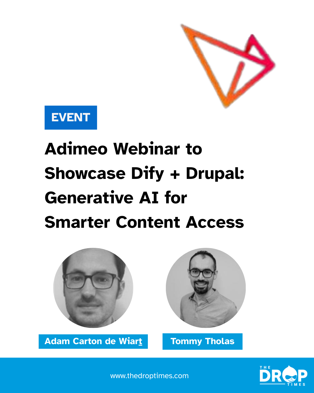 Adimeo Webinar to Showcase Dify + Drupal: Generative AI for Smarter ...