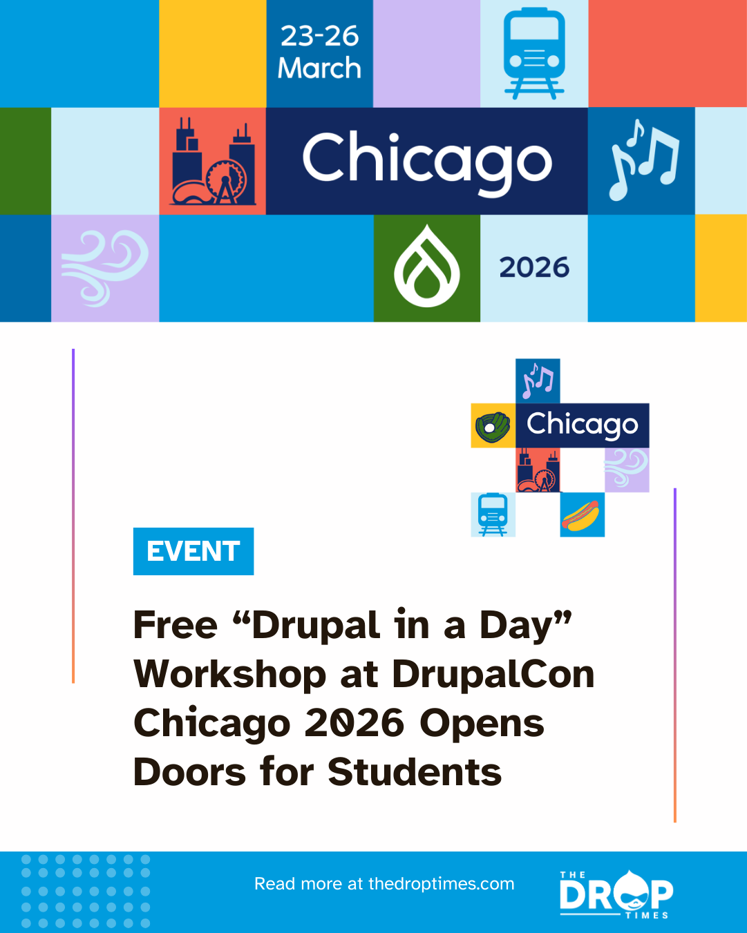 Free “Drupal in a Day” Workshop at DrupalCon Chicago 2026 Opens Doors ...