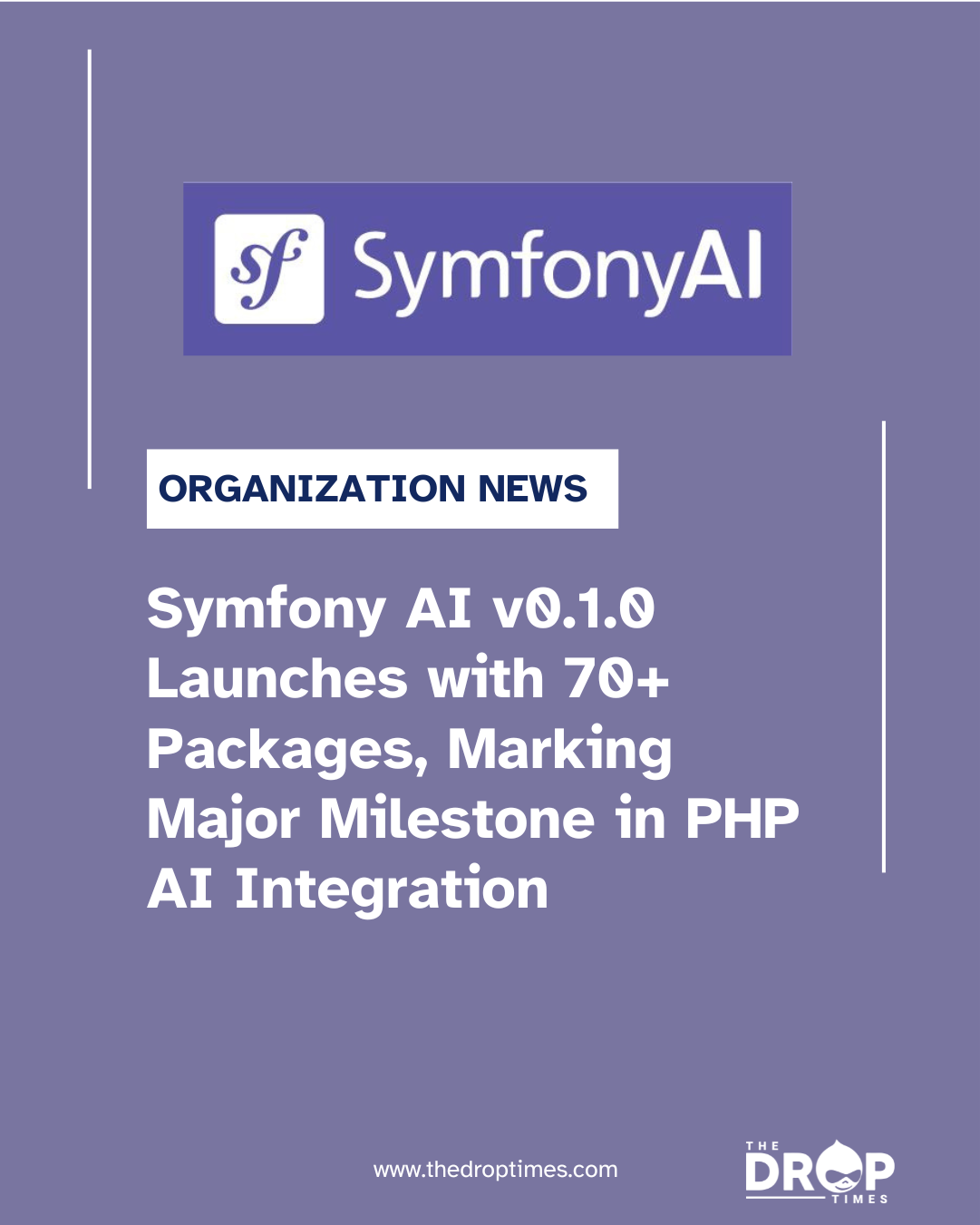 Symfony AI v0.1.0 Launches with 70+ Packages, Marking Major Milestone in PHP AI Integration