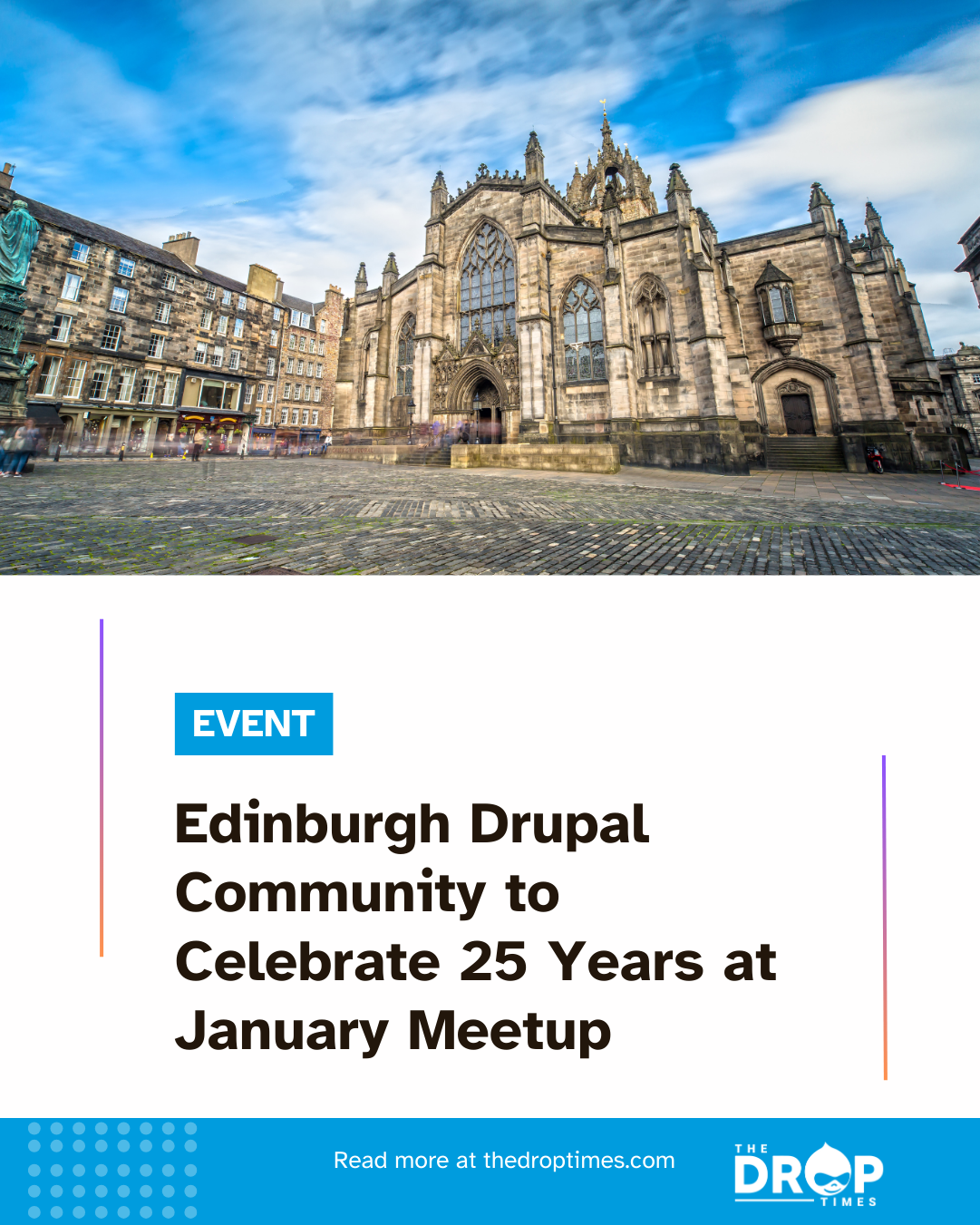 Edinburgh Drupal Community to Celebrate 25 Years at January Meetup