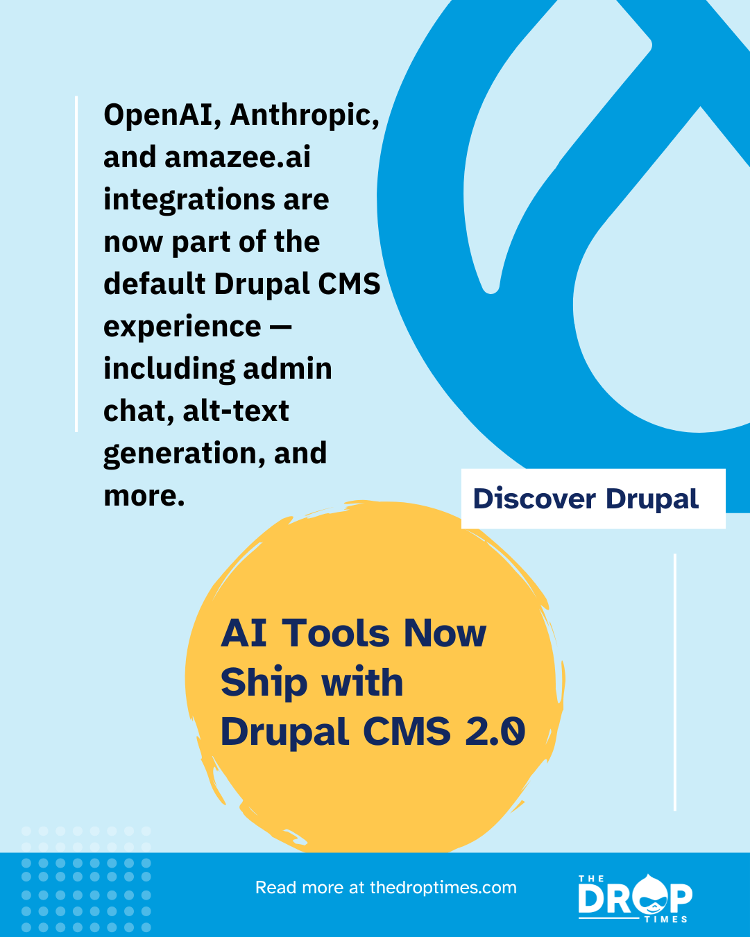 AI Tools Ship With Drupal CMS 2.0 Distribution