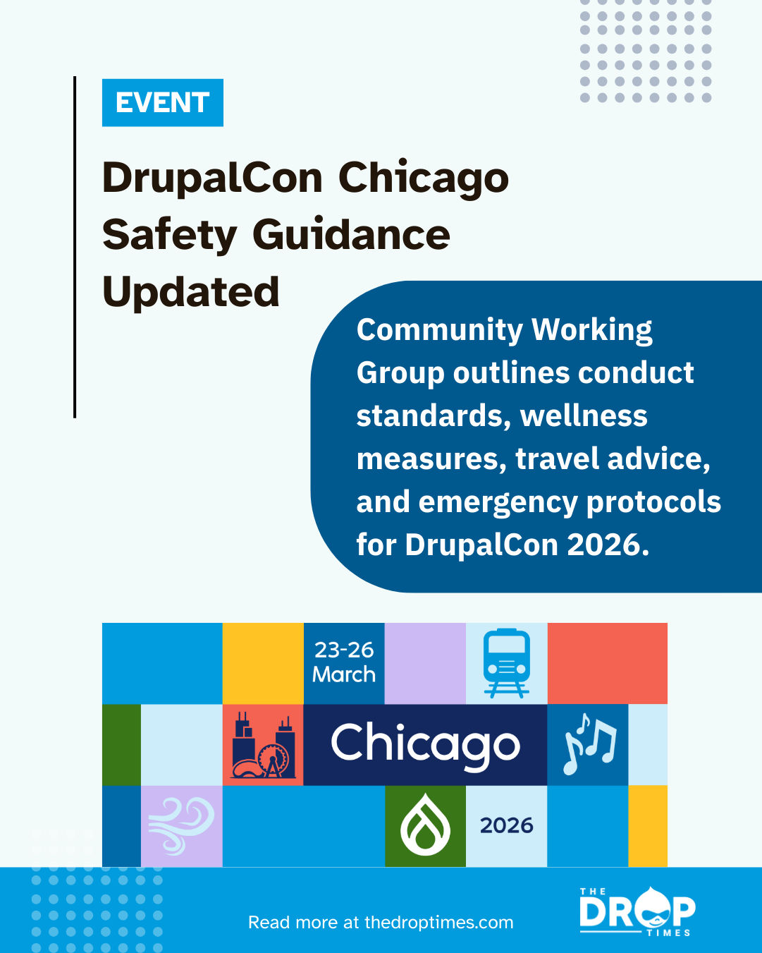 DrupalCon Chicago 2026 Health and Safety Guidance Published by ...