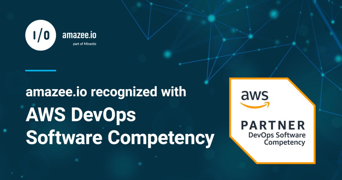 amazee.io recognized with AWS DevOps Software