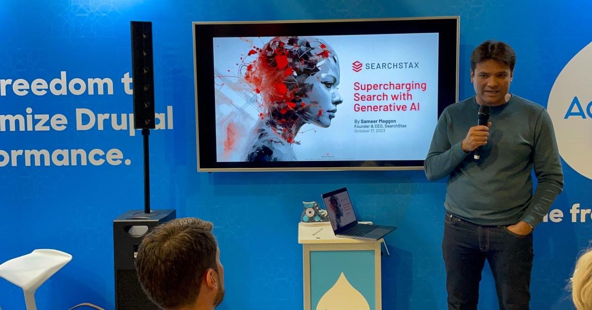 Is Gen AI Disruptive to your Site Search? Sameer Maggon at DrupalCon Lille