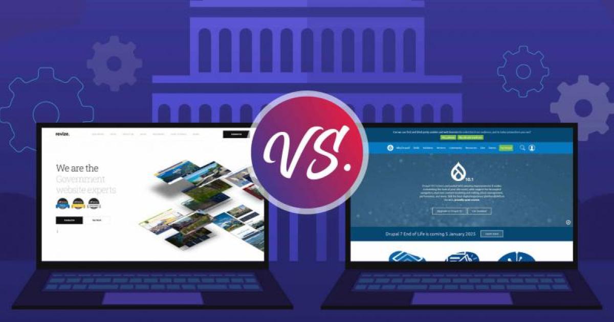 Drupal vs Revize: An In-Depth Comparison for Government Websites
