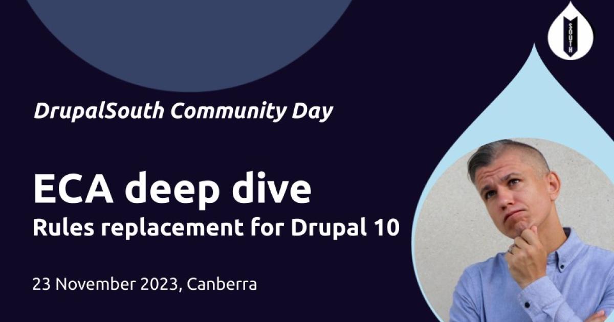 Drupal's ECA Paradigm: Vladimir Roudakov's Exclusive Workshop