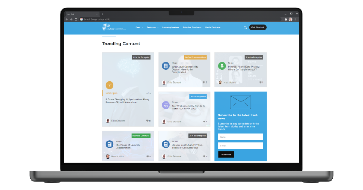 EM360 Tech: Revolutionizing Tech Engagement with Drupal