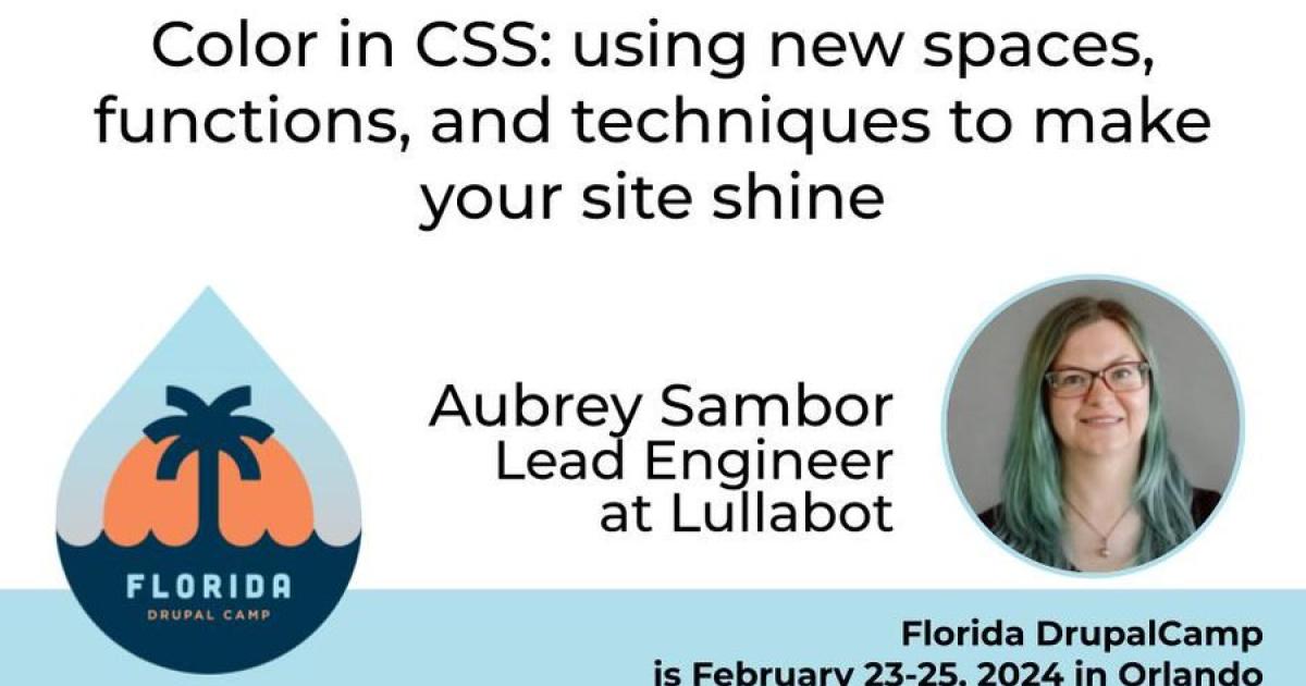 Understanding New Color Options in CSS with Aubrey Sambor