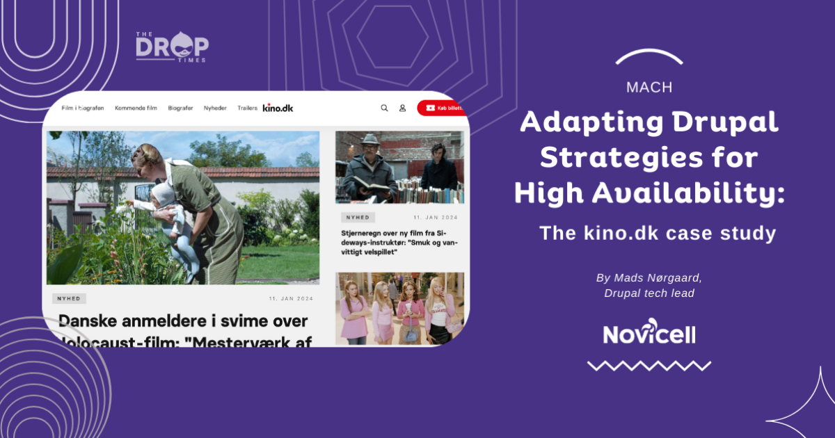 Adapting Drupal Strategies for High Availability: The kino.dk Case ...