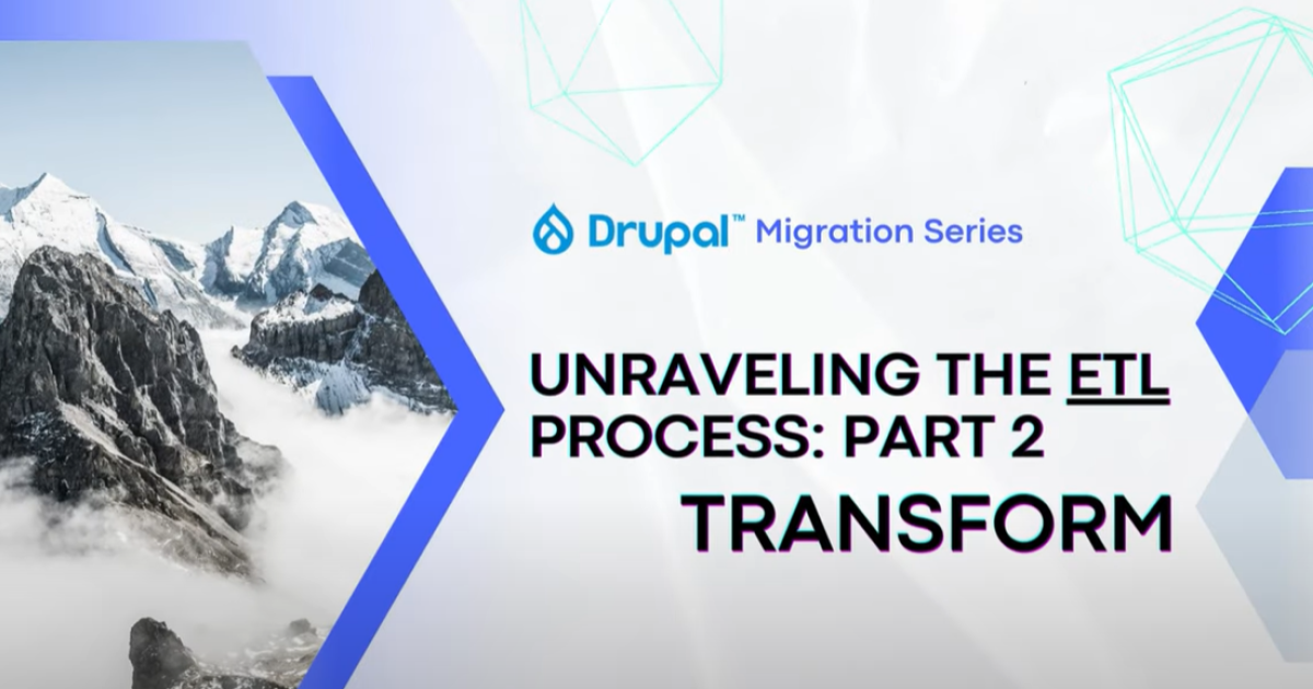 Navigating Drupal Migration: Unveiling the Transformation Phase Insights
