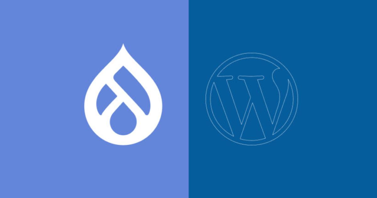Drupal Vs Wordpress Choosing The Right Cms For Your Needs 8453