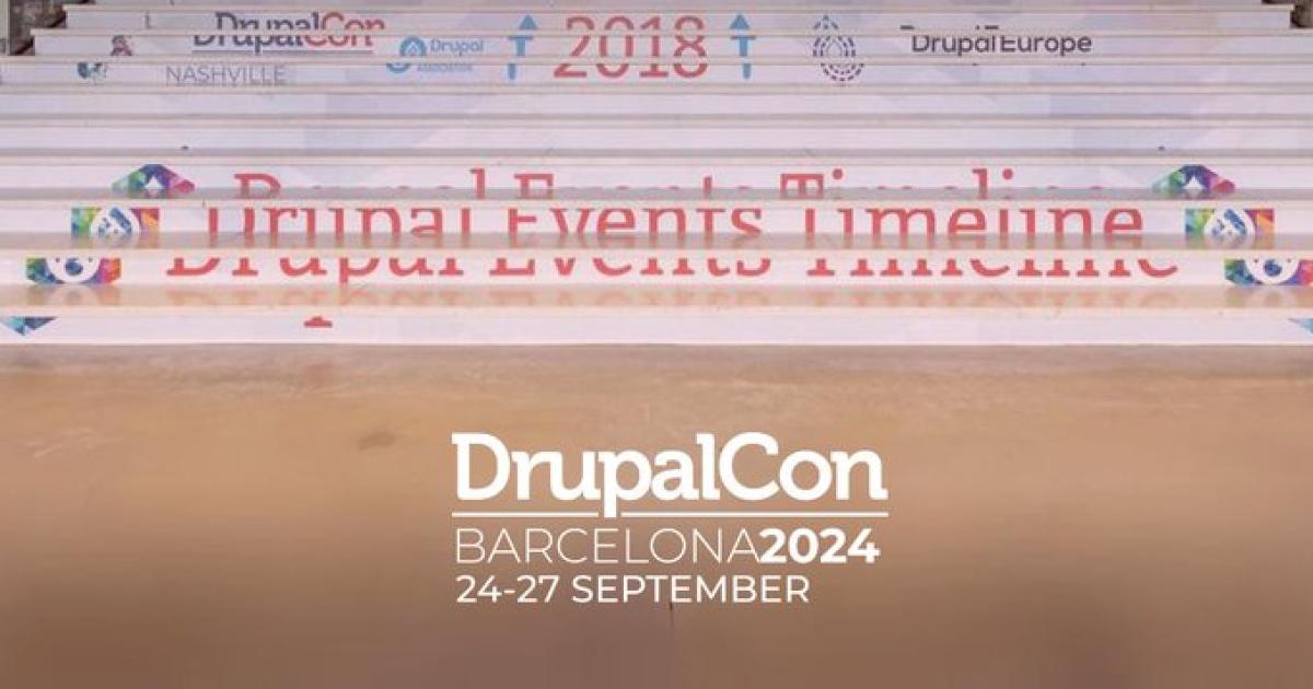 DrupalCon Barcelona 2024: Call for Session Submissions