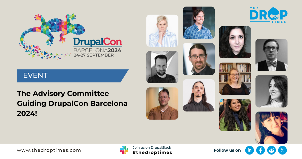 The Advisory Committee Guiding DrupalCon Barcelona 2024!