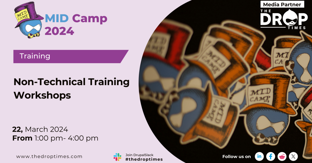 MidCamp 2024: Non-Technical Training Workshops