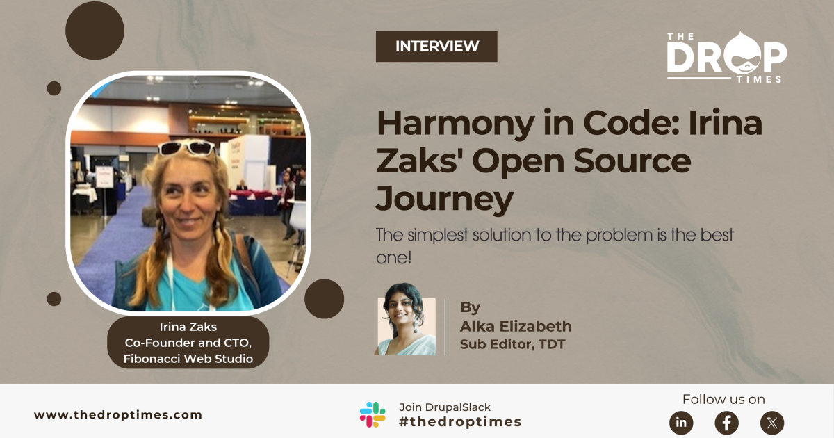 Harmony in Code: Irina Zaks' Open Source Journey