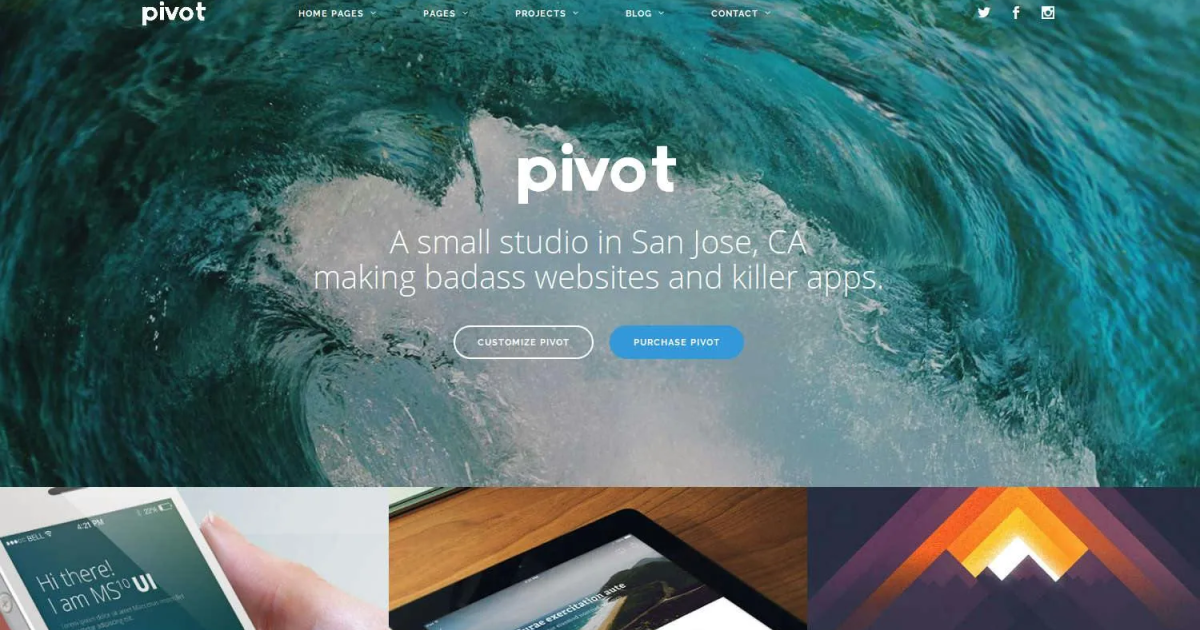 Exploring Pivot: A Versatile Drupal CMS Template