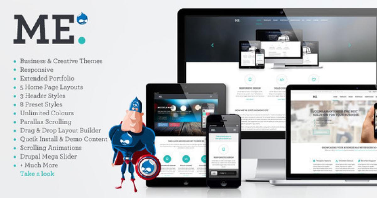 Introducing the ME Theme: A Versatile Solution for Professional Websites