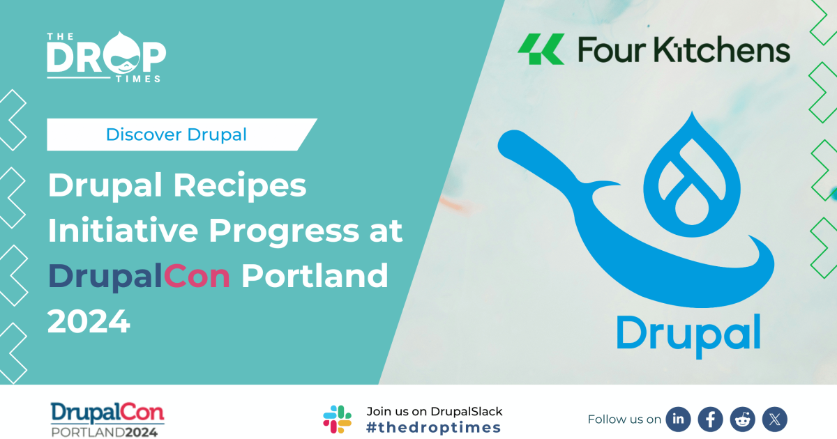 Drupal Recipes Initiative Progress at DrupalCon Portland 2024