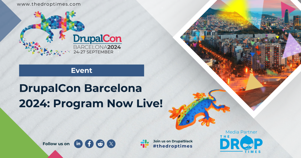DrupalCon Barcelona 2024: Program Now Live!