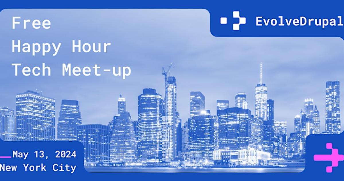 Evolving Web Hosts Free Happy Hour Tech Meet-up in NYC