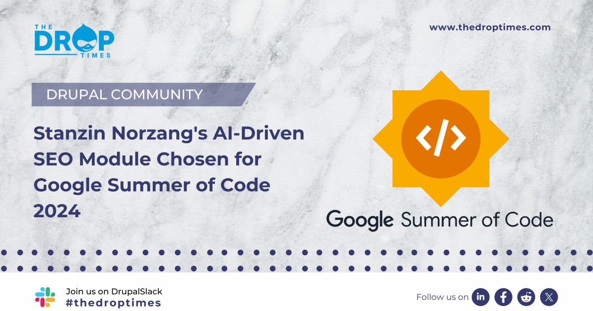 Stanzin Norzang's AI-Driven SEO Module Chosen for Google Summer of Code ...