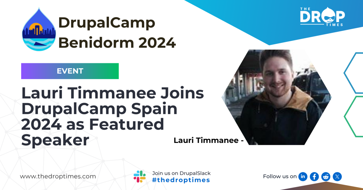 Lauri Timmanee Joins DrupalCamp Spain 2024 as Featured Speaker