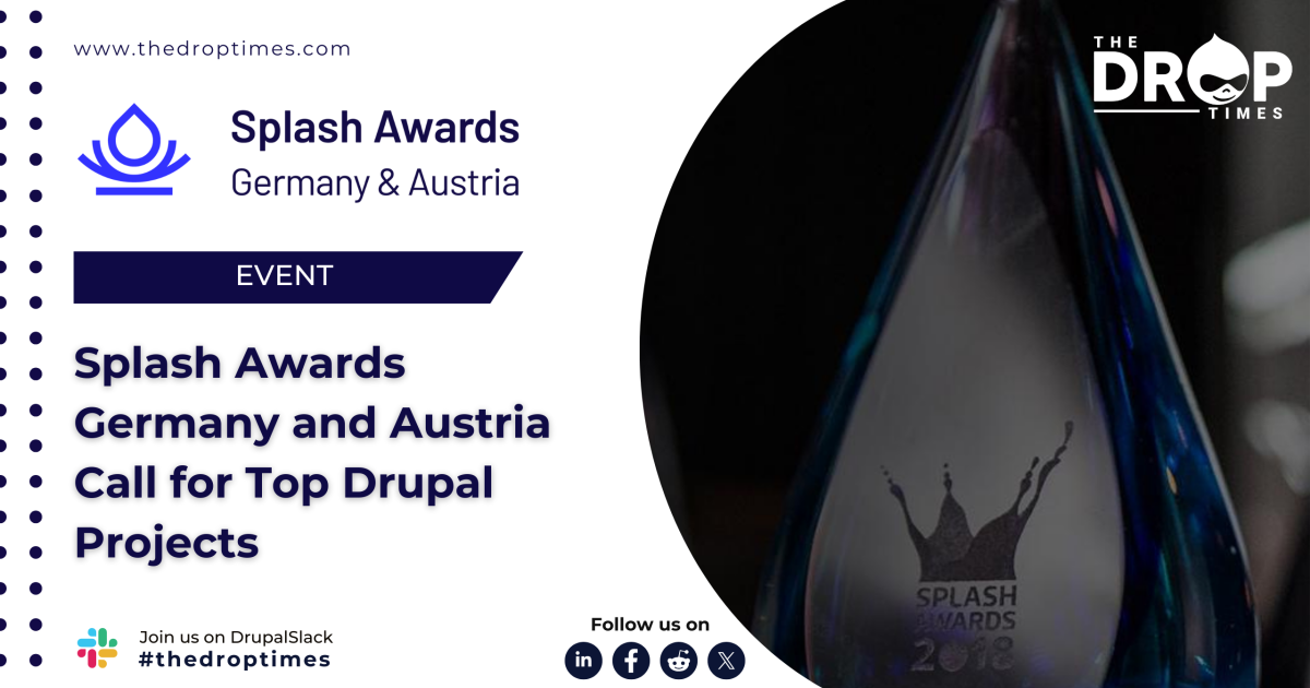 Splash Awards Germany and Austria Call for Top Drupal Projects