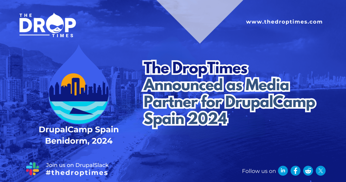 The DropTimes Announced as Media Partner for DrupalCamp Spain 2024