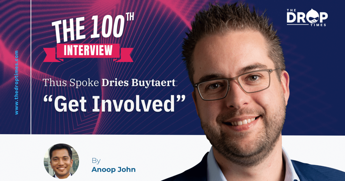 The Chief Who Drives and Is Driven by Drupal: A Talk with Dries Buytaert